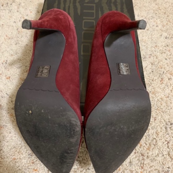 Moda Spana | Shoes | Moda Spana Patsy Burgundy Pumps | Poshmark